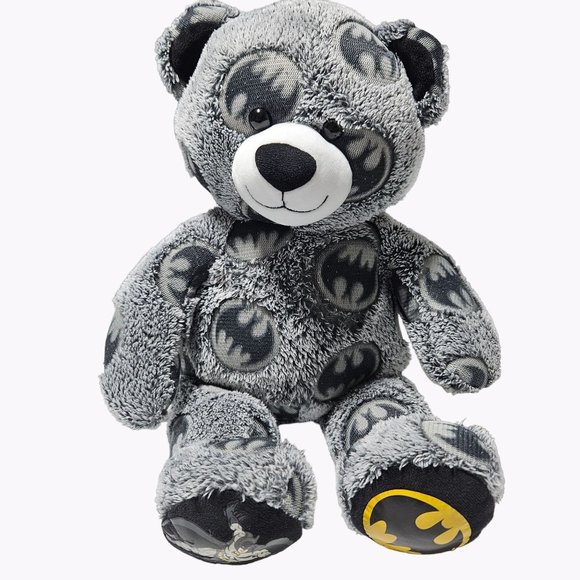 Build-A-Bear | Toys | Build A Bear Batman Logo Teddy 6 Inch Dc Comics ...